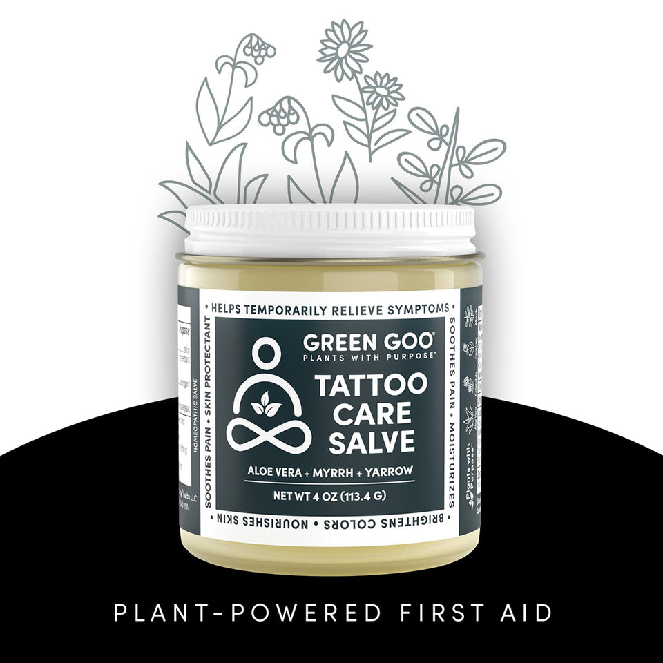 Tattoo Aftercare Lotion | Tattoo Ointment | Green Goo